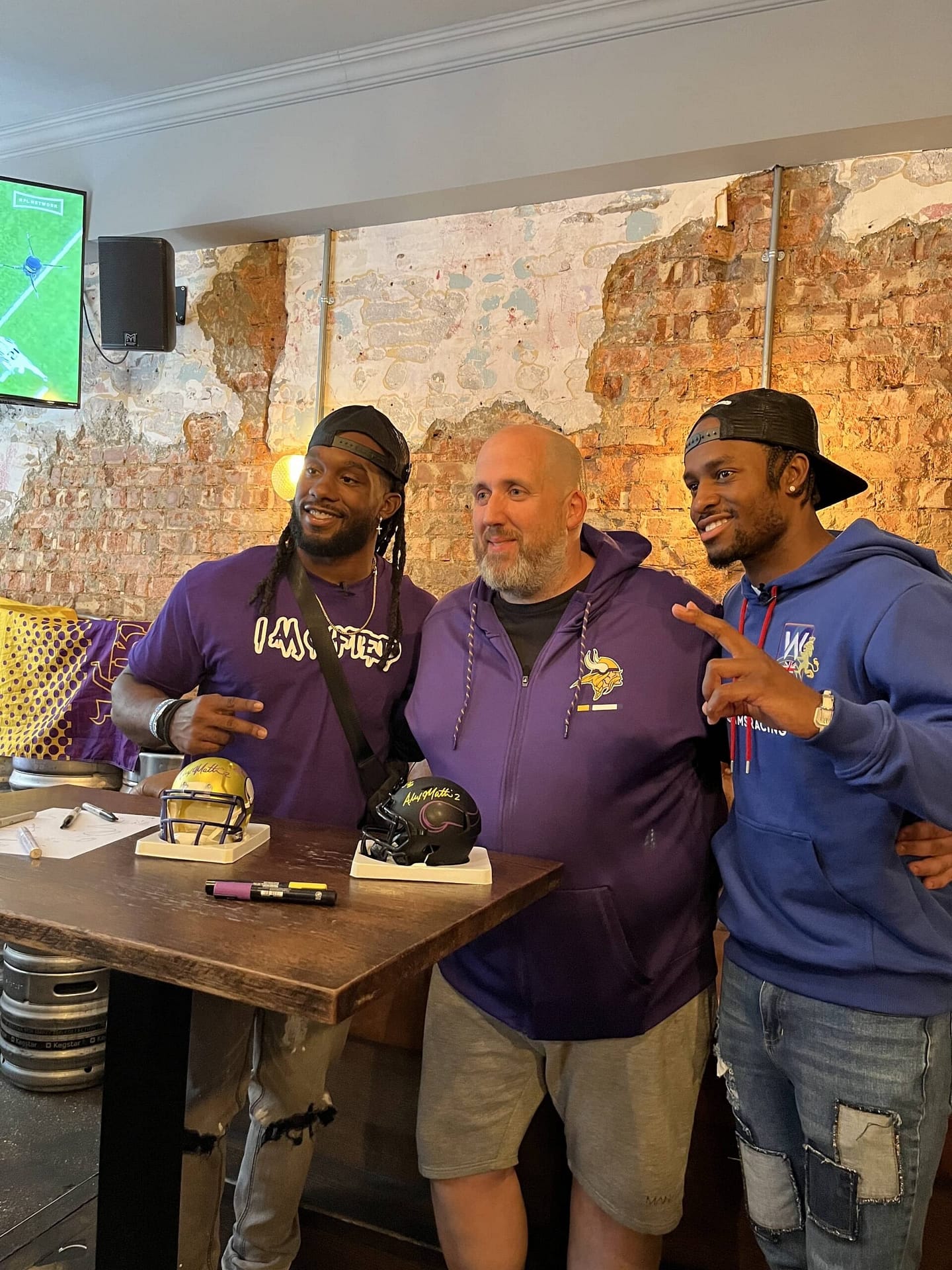 Minnesota Vikings Arrive In London To Experience The UK’s Summer Of ...
