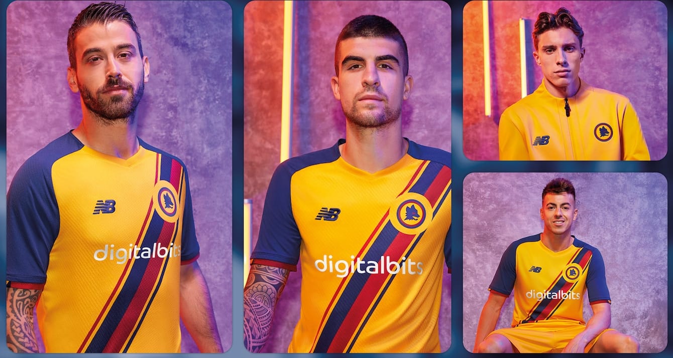 AS Roma Unveils 2021/22 Third Kit - Sustain Health Magazine