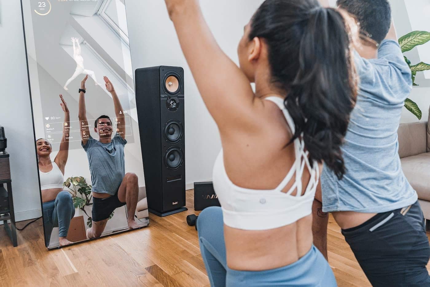 UK’s First Interactive Fitness Mirror Set To Take Your Home Workout To ...
