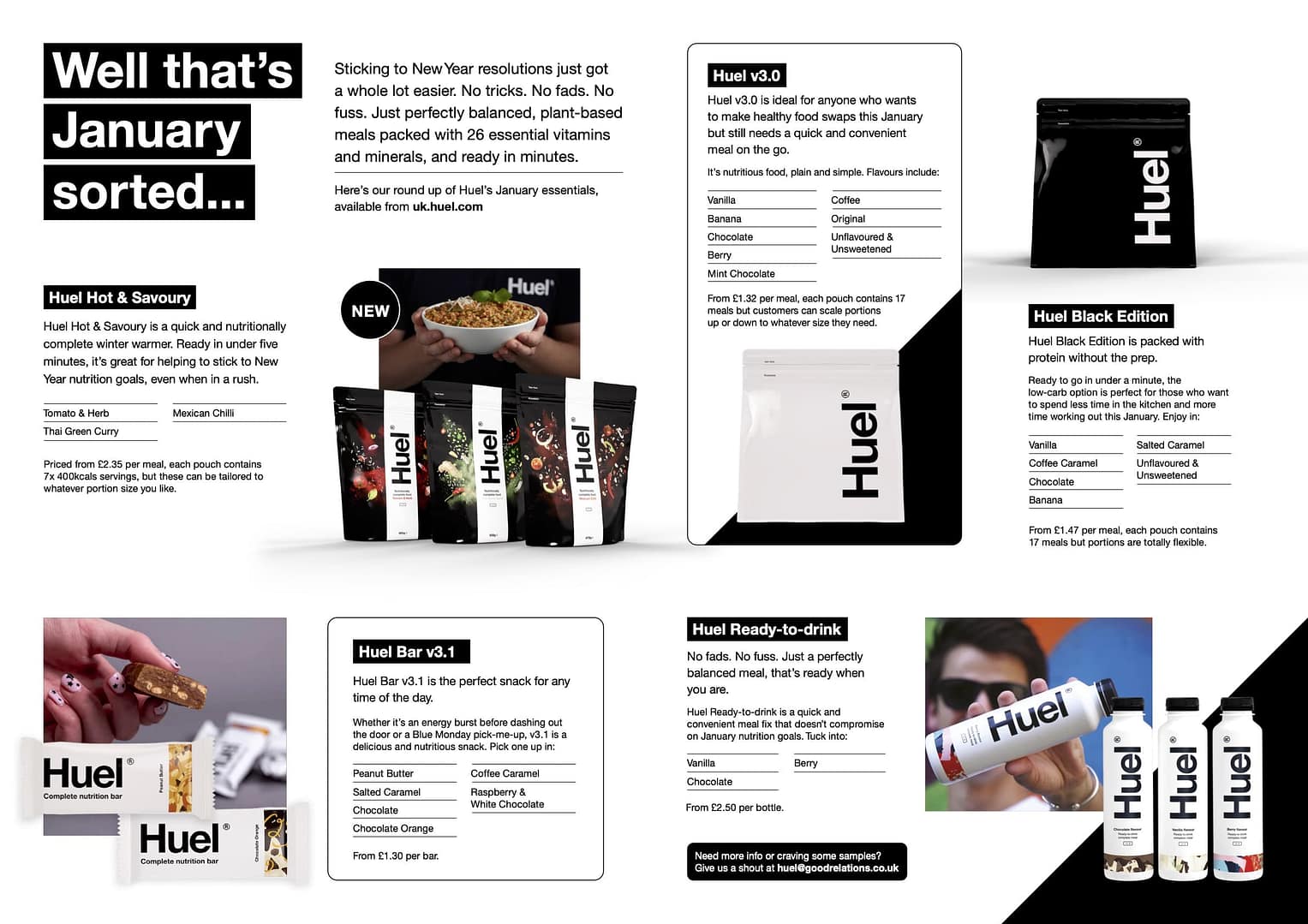 Huel Launches Salted Caramel and Banana Flavour Black Edition - Sustain ...