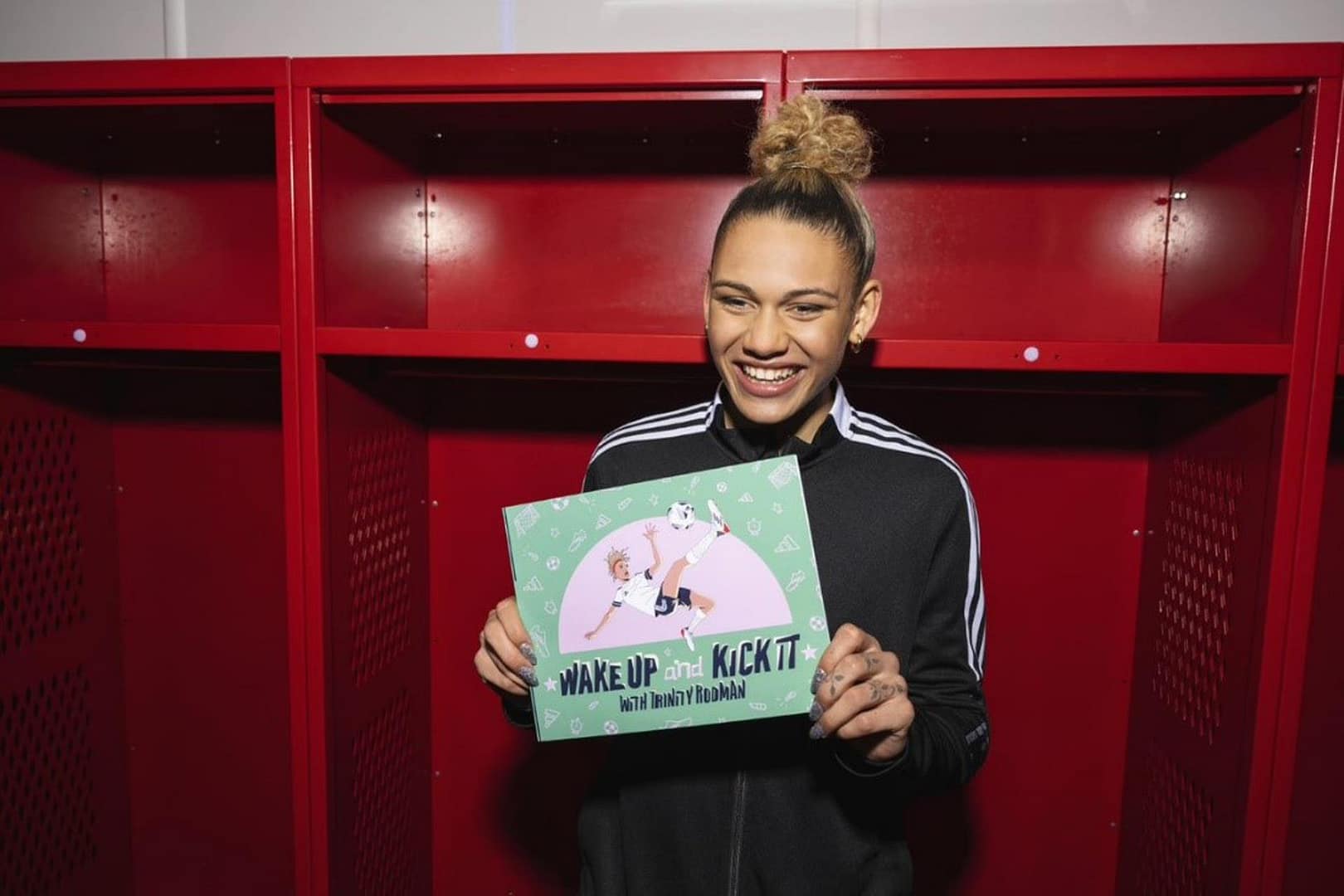 Trinity Rodman and Adidas Team Up To Inspire Kids To Stay Positive And ...