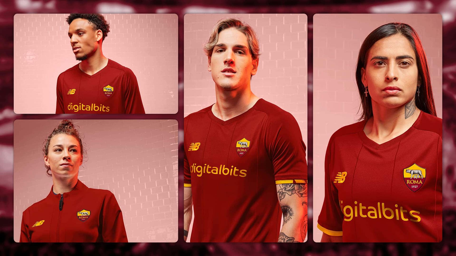 AS Roma 21/22 Home Kit Released By New Balance - Sustain Health Magazine