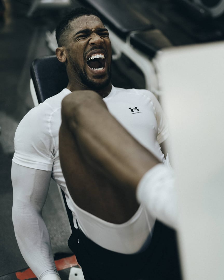 How Anthony Joshua Is Harnessing The Strength of Under Armour In ...
