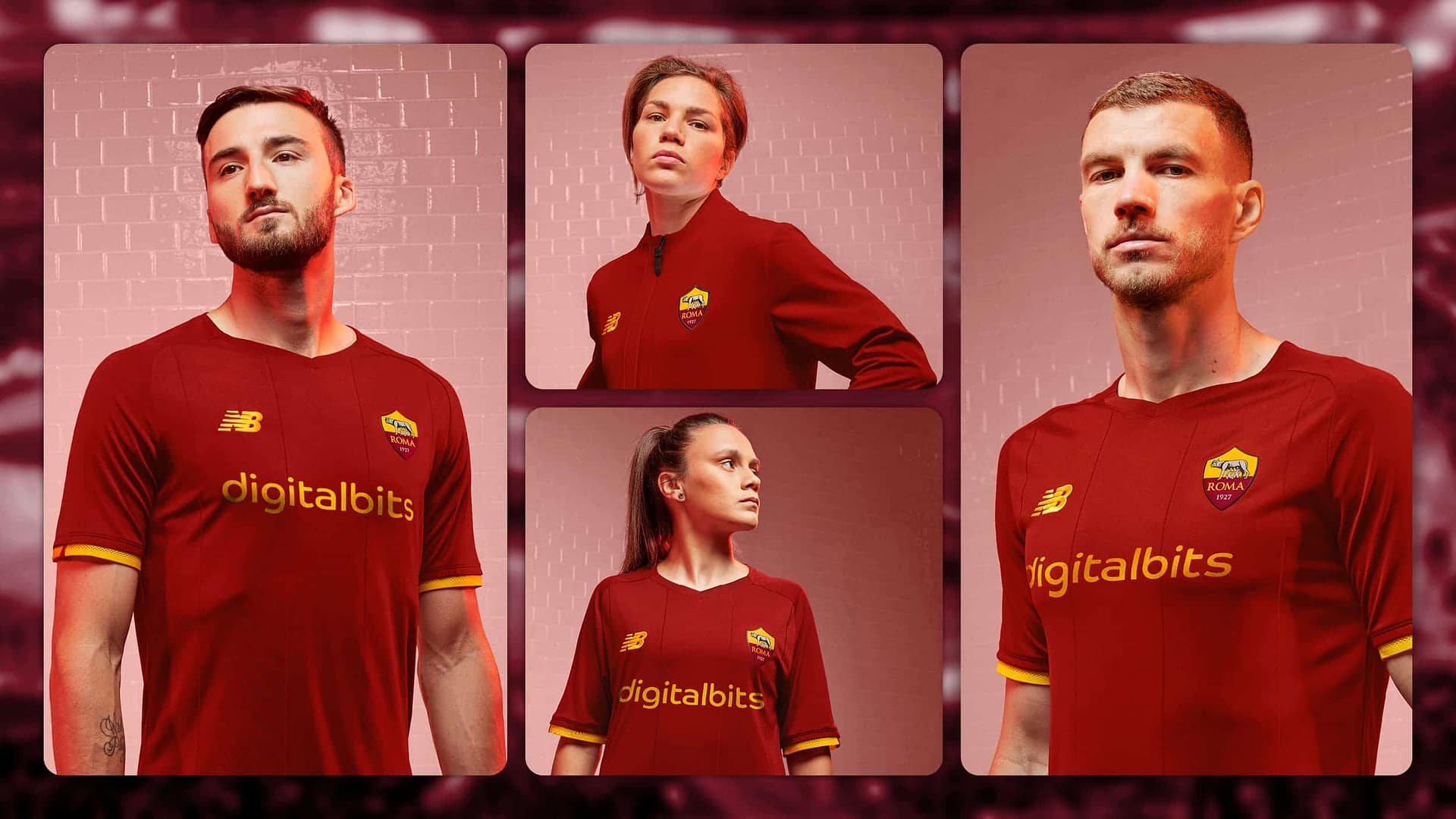 AS Roma 21/22 Home Kit Released By New Balance - Sustain Health Magazine