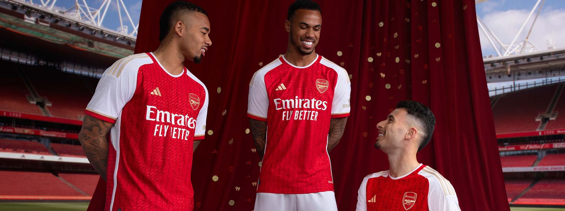 Arsenal Unveil 2023/2024 Home Jersey, Designed To Celebrate The 20th ...