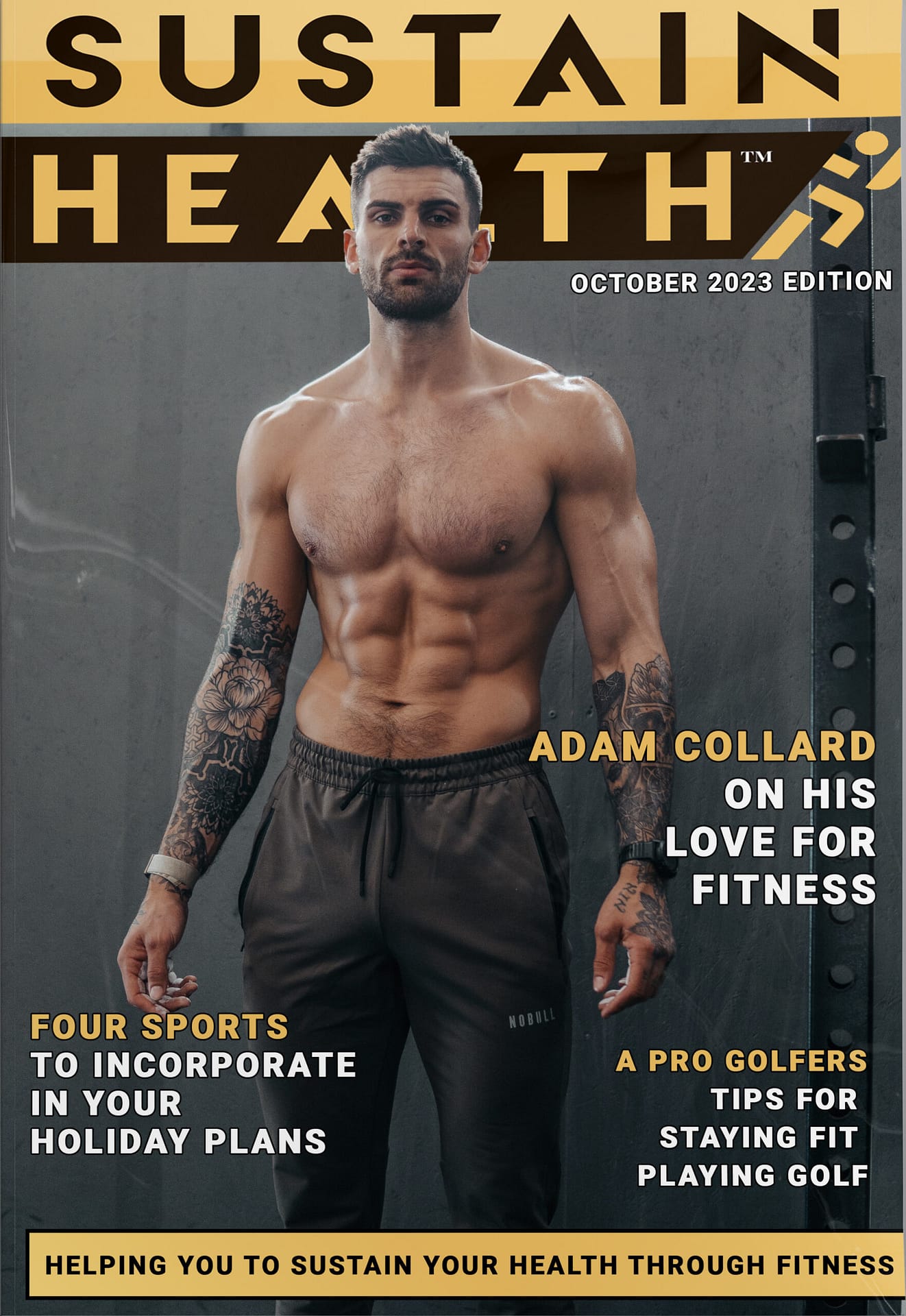 Love Island Star And Fitness Icon Adam Collard Talks About His Love Of ...